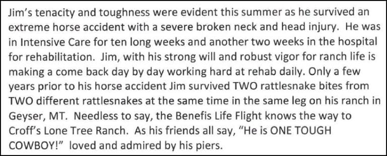 Geyser rallies to help Jim Croff